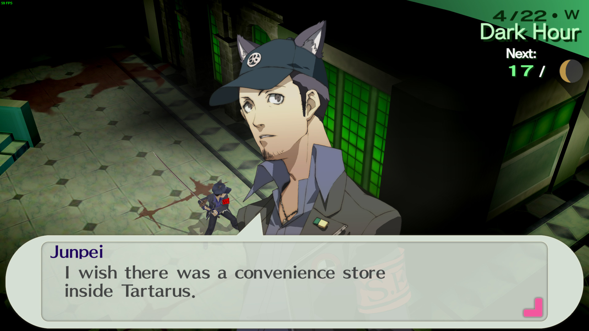 Catboy Junpei Mod for Persona 3 Portable (PC) | P3P PC Mods