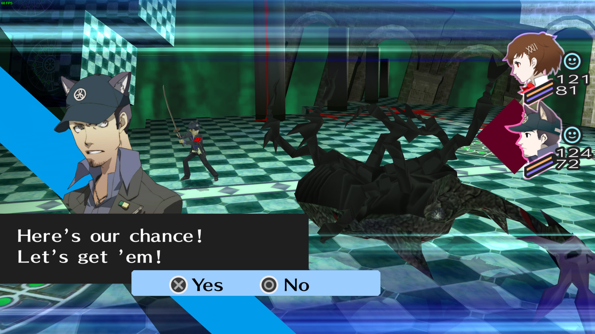 Catboy Junpei Mod for Persona 3 Portable (PC) | P3P PC Mods