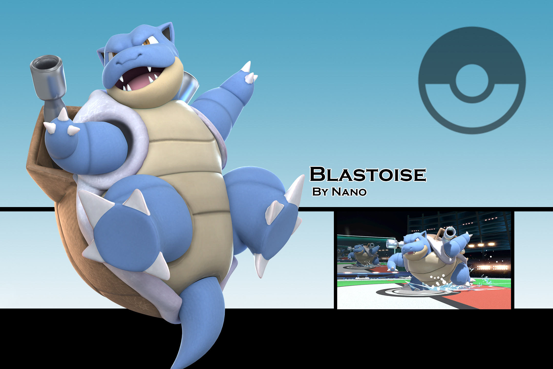 Ultimate Blastoise Mod for Super Smash Bros. Ultimate | SSBU Mods