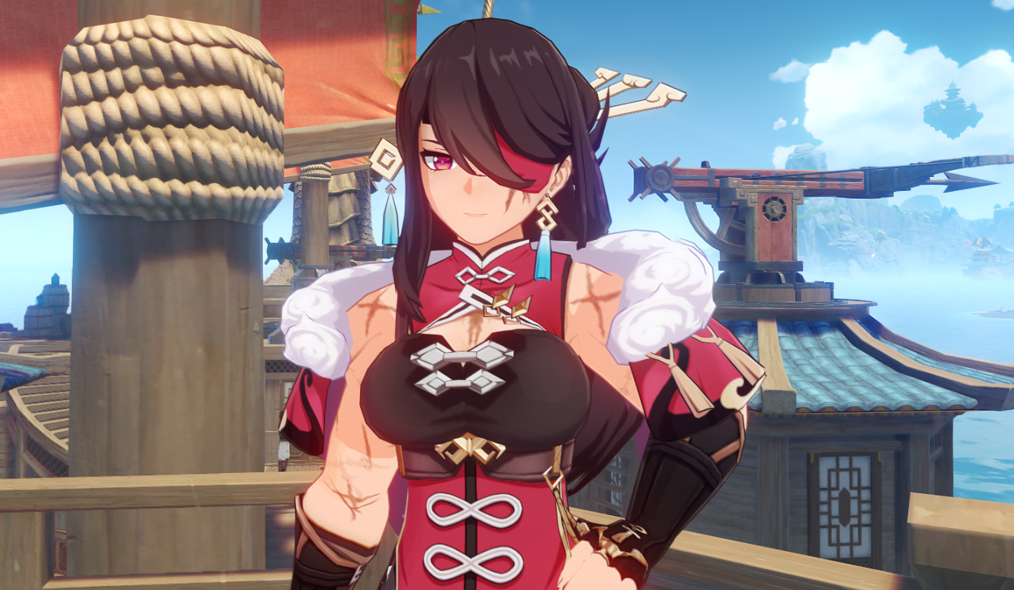 Buff Beidou Updated Mod for Genshin Impact | GI Mods