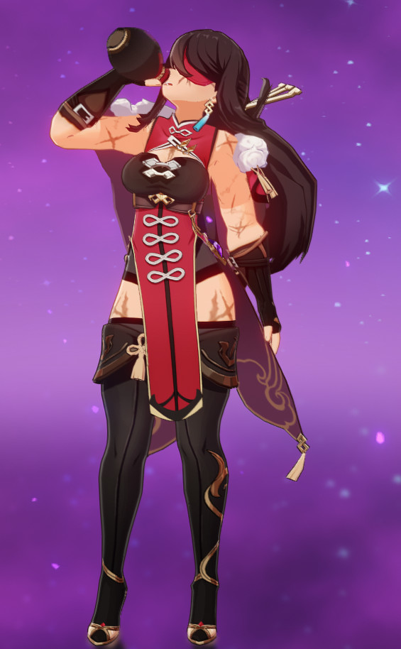 Buff Beidou Updated Mod for Genshin Impact | GI Mods