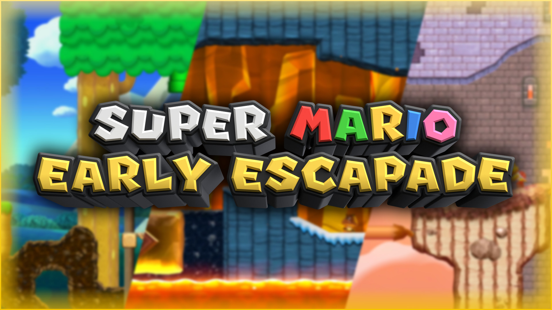 Super Mario Early Escapade Mod for New Super Mario Bros. U / New Super ...