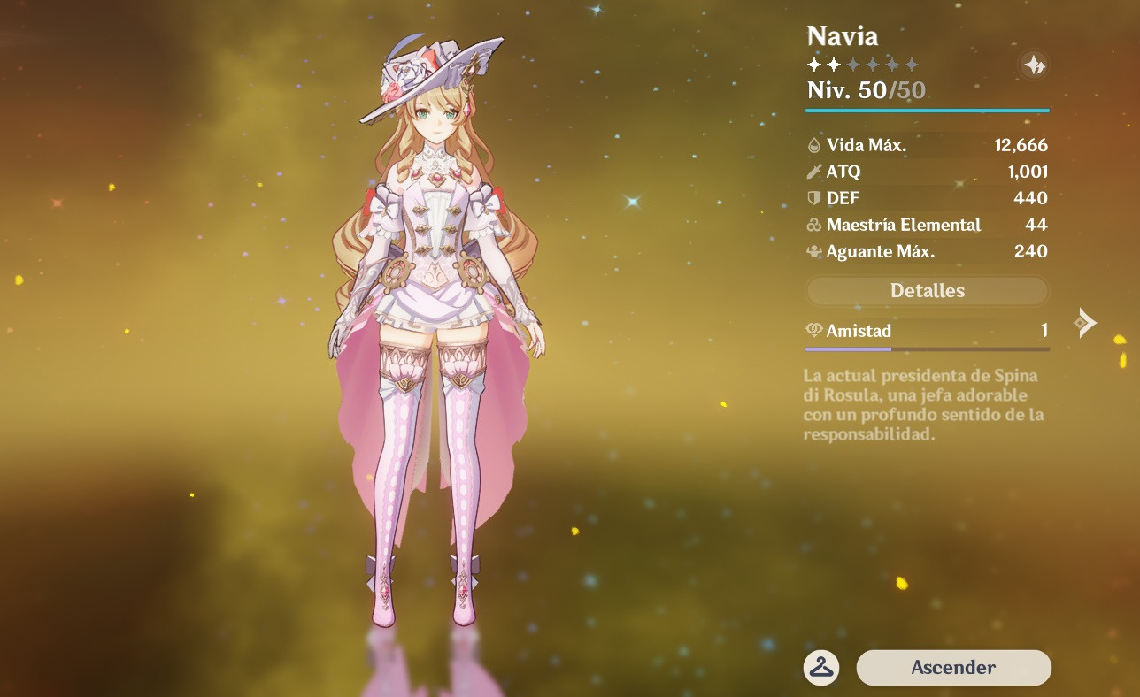 Pastel Pink Navia Mod for Genshin Impact | GI Mods