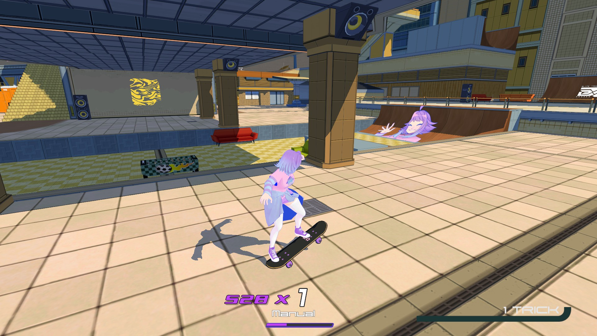 BTG-Chan Skateboard Pack Mod for Bomb Rush Cyberfunk | BRC Mods