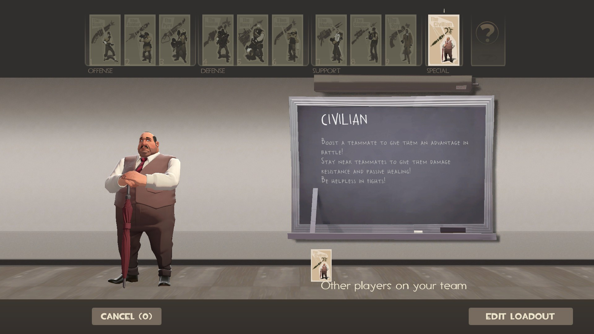 Class Select Trading cards Mod for Team Fortress 2 Classified ...