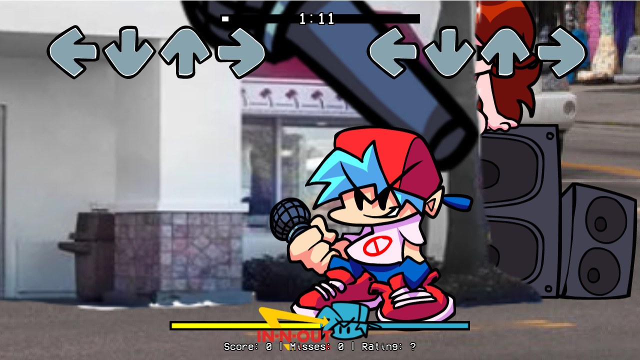 Vs In-N-Out (FNF Burger) V1.5 Mod for Friday Night Funkin' | FNF Mods