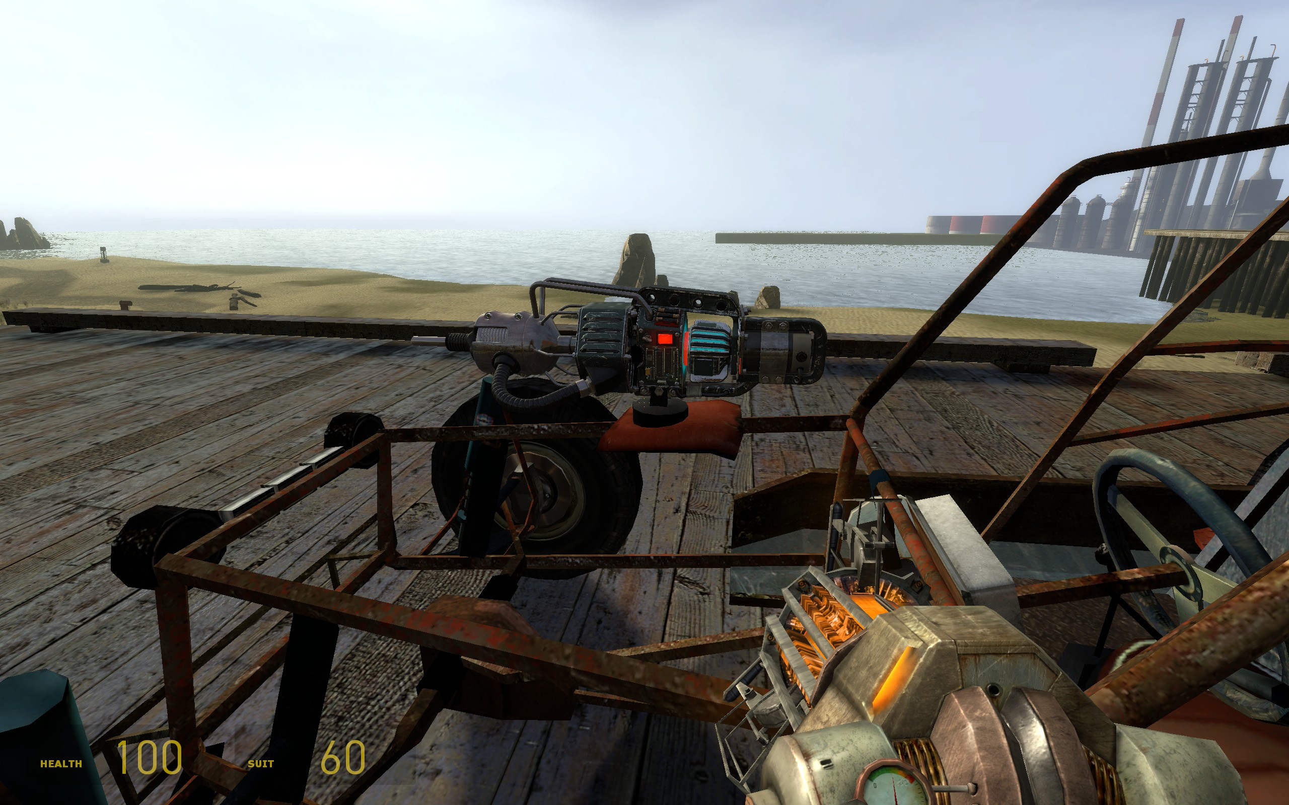Buggy with BM Tau Cannon Mod for Half-Life 2 | HL2 Mods