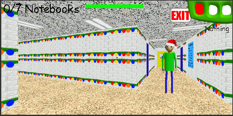 Baldi Basics Christmas Edition V.0.3 Mod for Baldi's Basics | Baldi Mods