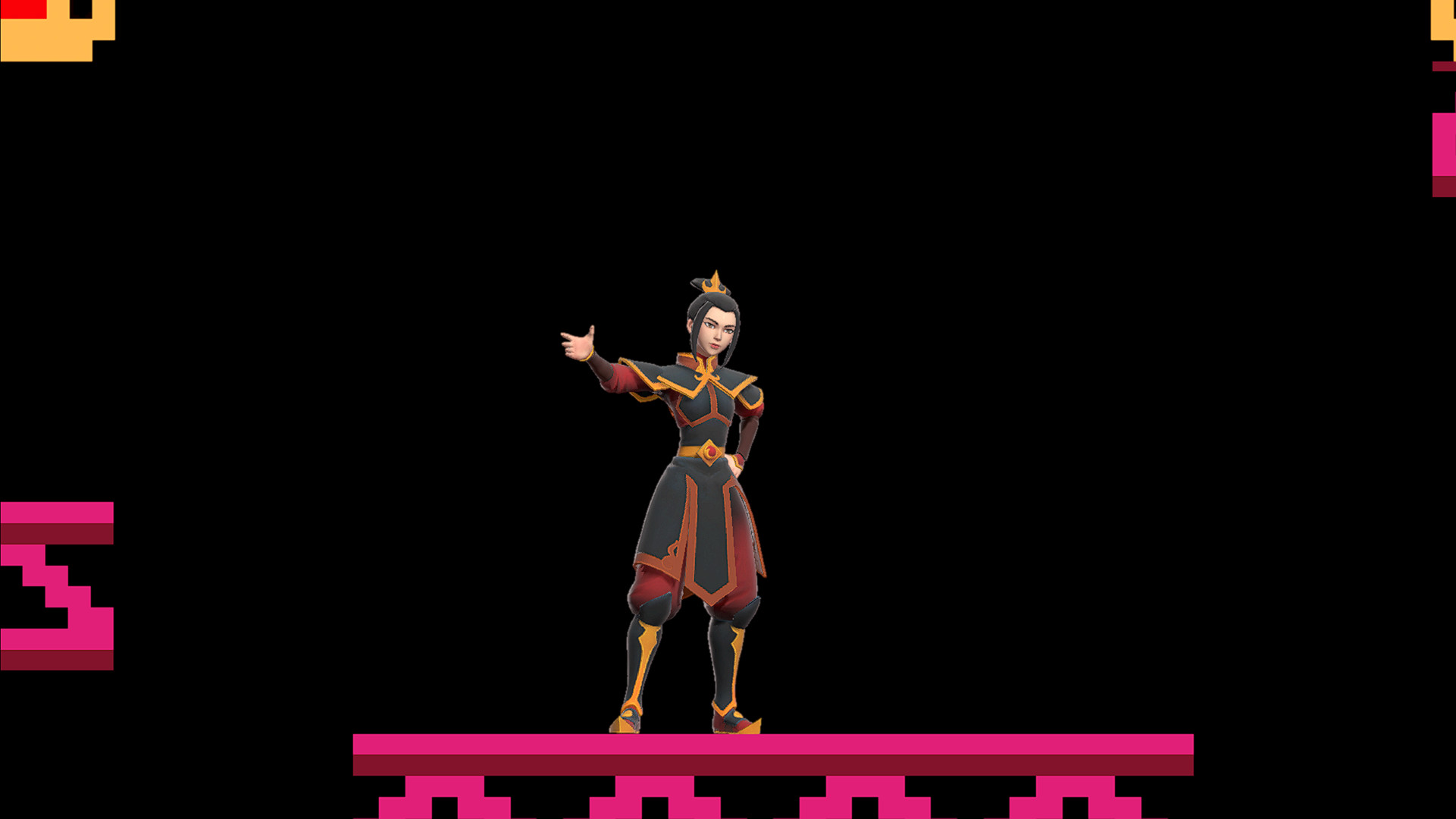 Nickelodeon | Azula over Snake and Captain Falcon Mod for Super Smash ...