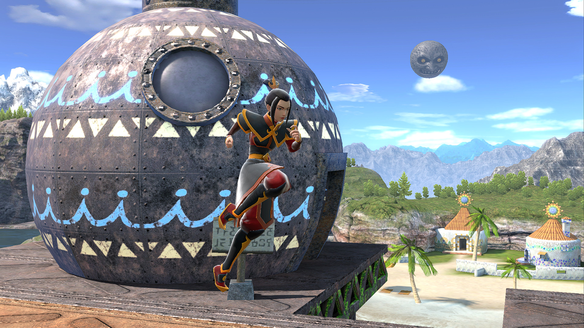 Nickelodeon | Azula over Snake and Captain Falcon Mod for Super Smash ...