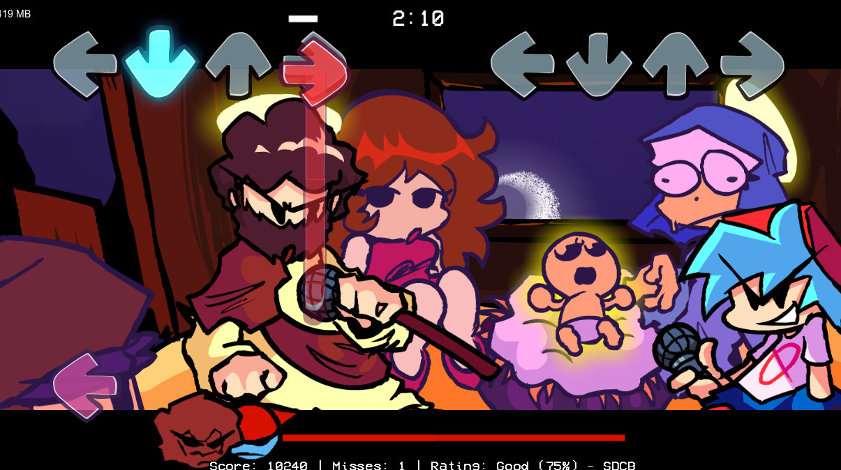 Funked Birth Mod for Friday Night Funkin' | FNF Mods