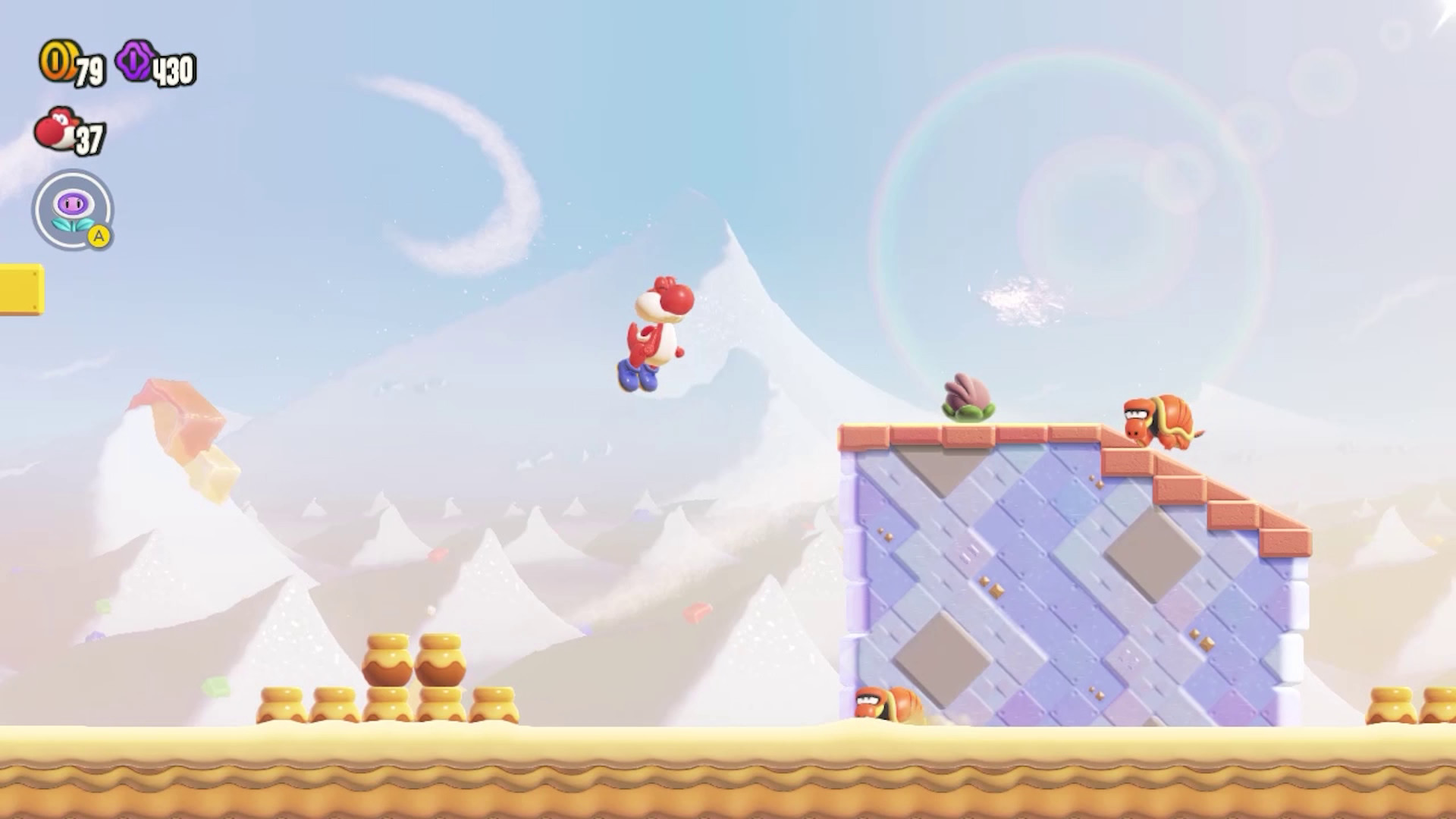 Classic Yoshi Face Mod for Super Mario Bros. Wonder | SMBW Mods