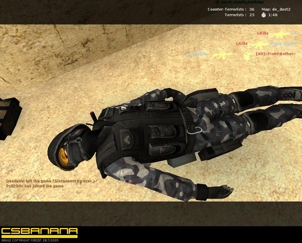 SWAT Urban Camo Mod for Counter-Strike: Source | CS:S Mods