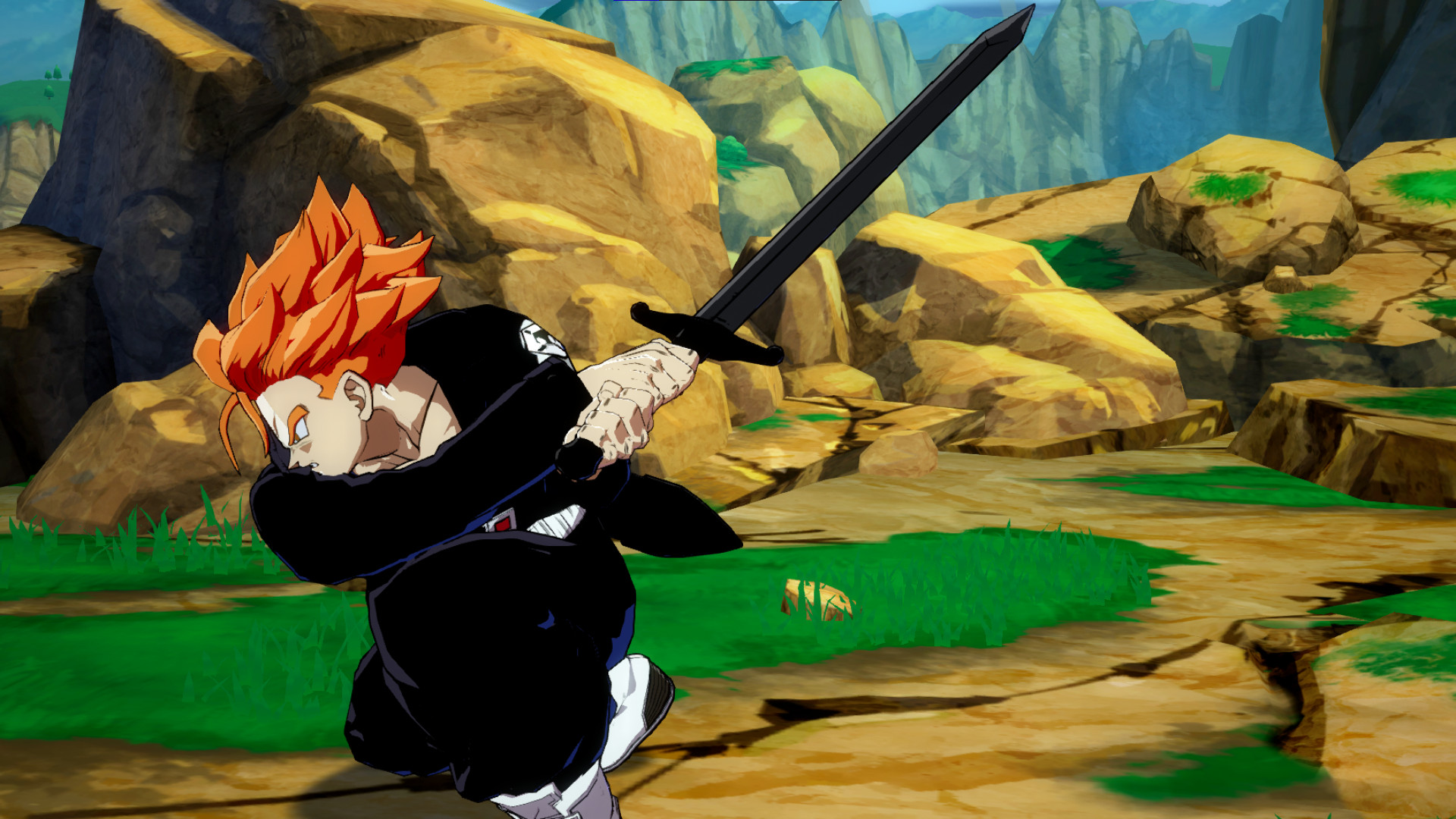 Ichigo Trunks Recolor Mod for Dragon Ball FighterZ | DB:FZ Mods