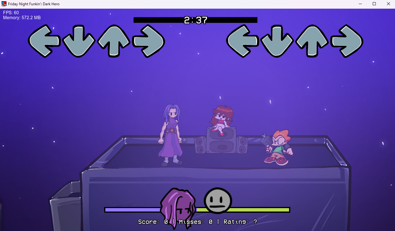 Friday Night Funkin: Dark Hero (demo build) Mod for Friday Night Funkin ...