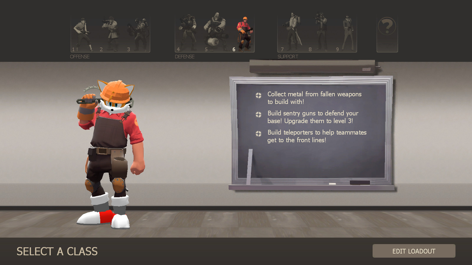 Tails Engineer | Casual Fix Mod for Team Fortress 2 | TF2 Mods