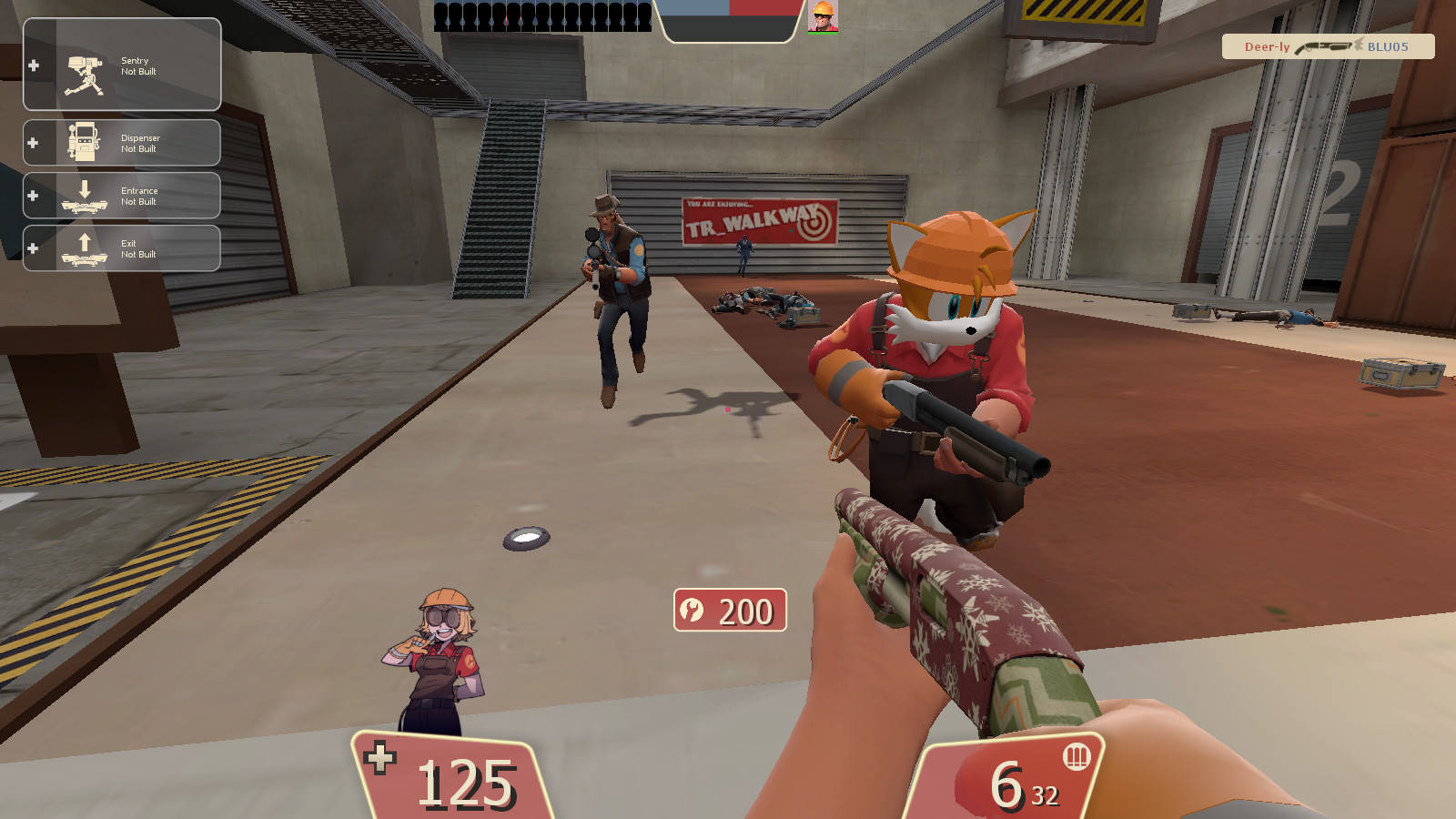 Tails Engineer | Casual Fix Mod for Team Fortress 2 | TF2 Mods