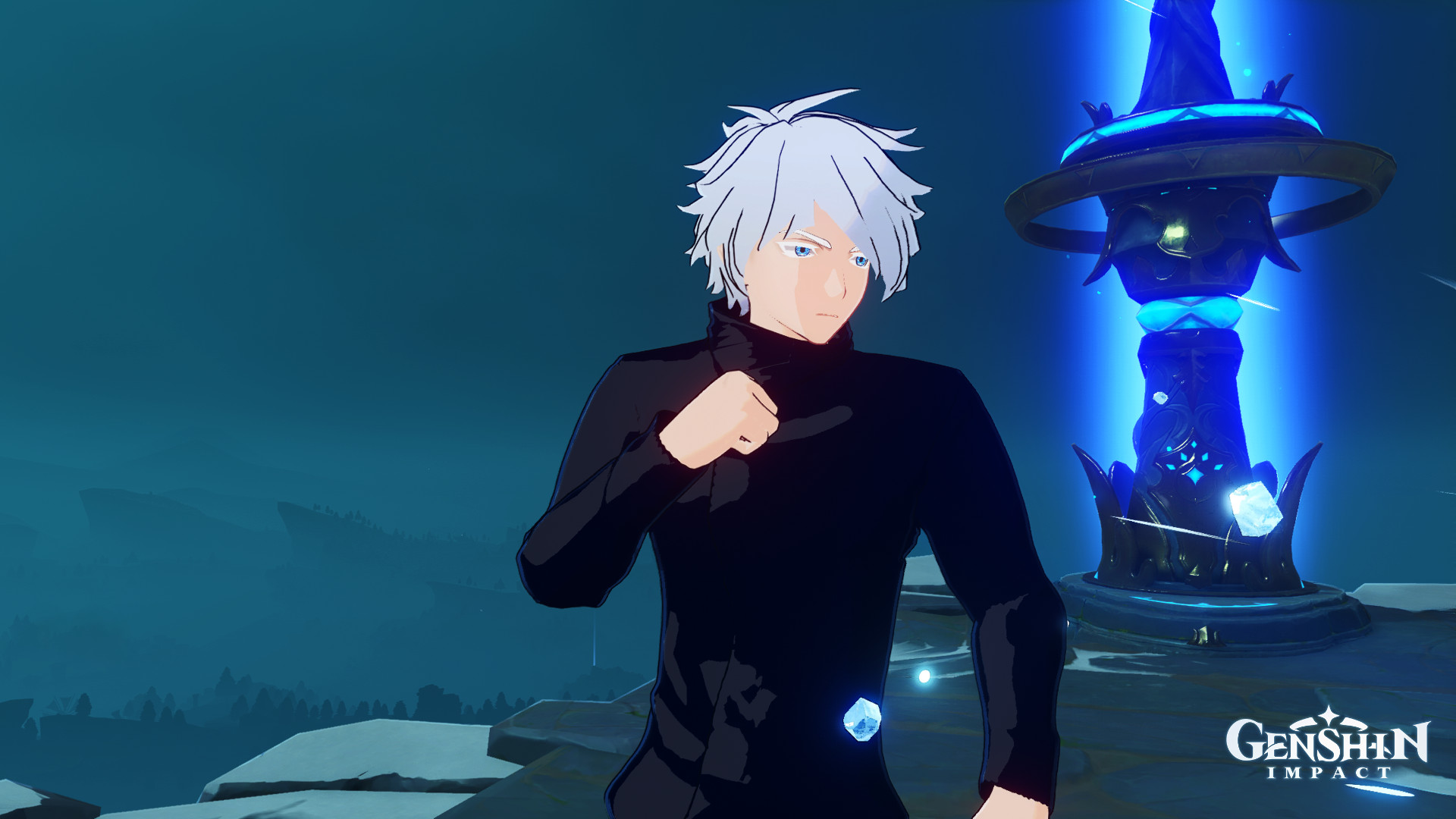 Gojo in Toji drip | Wriothesley Mod for Genshin Impact | GI Mods