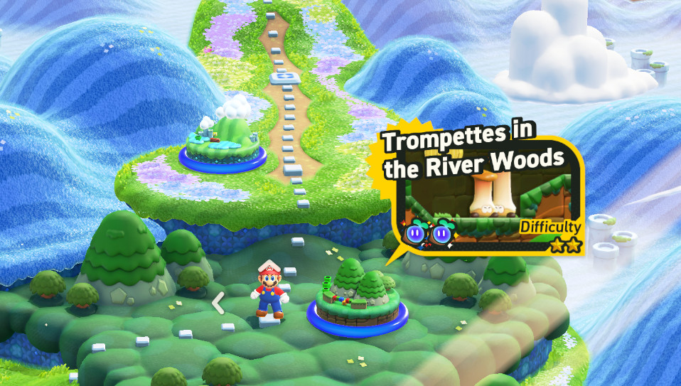 Trompettes in the River Woods [NEW Course] Mod for Super Mario Bros ...