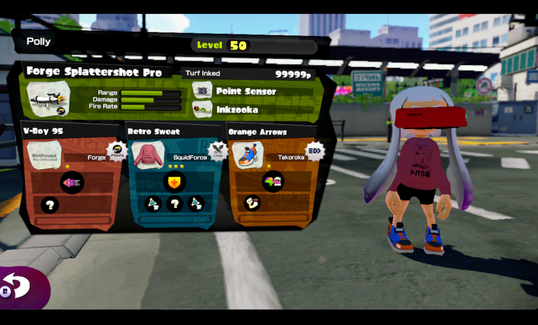 V-Boy 95 Mod for Splatoon | Splatoon Mods