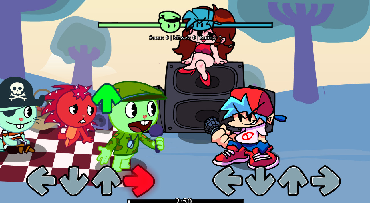 [SENSITIVE CONTENT] Fliqpy Covers Mod for Friday Night Funkin' | FNF Mods