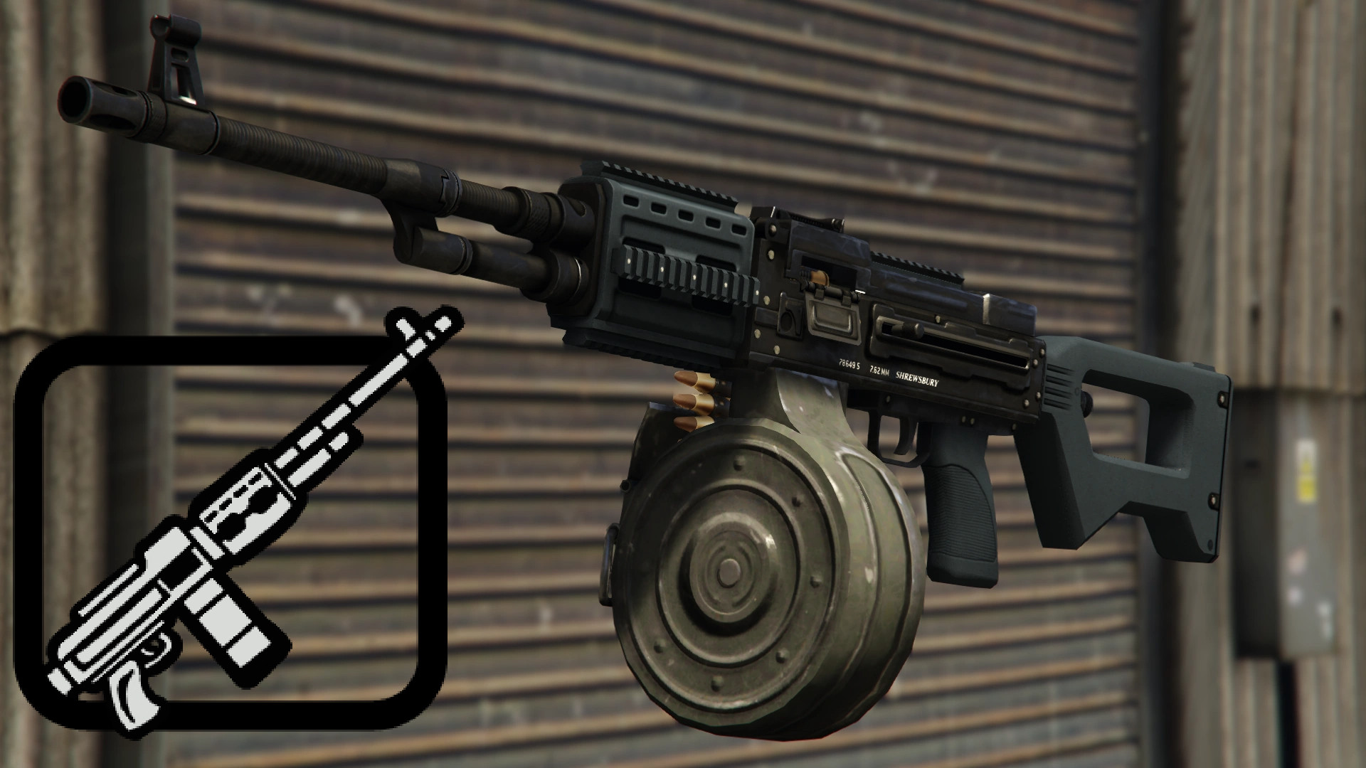 GTA-V LIGHT-MACHINE-GUNS ICONS WITH SA STYLE Mod for Grand Theft Auto ...