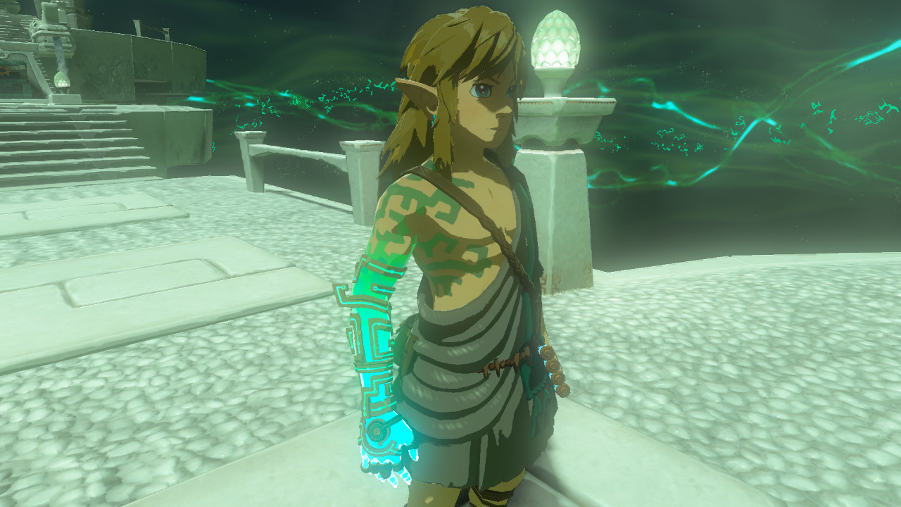 Glowing Right Arm (With Color Variants) Mod for The Legend of Zelda ...