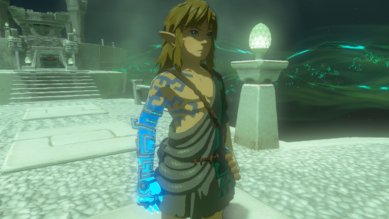 Glowing Right Arm (With Color Variants) Mod for The Legend of Zelda ...