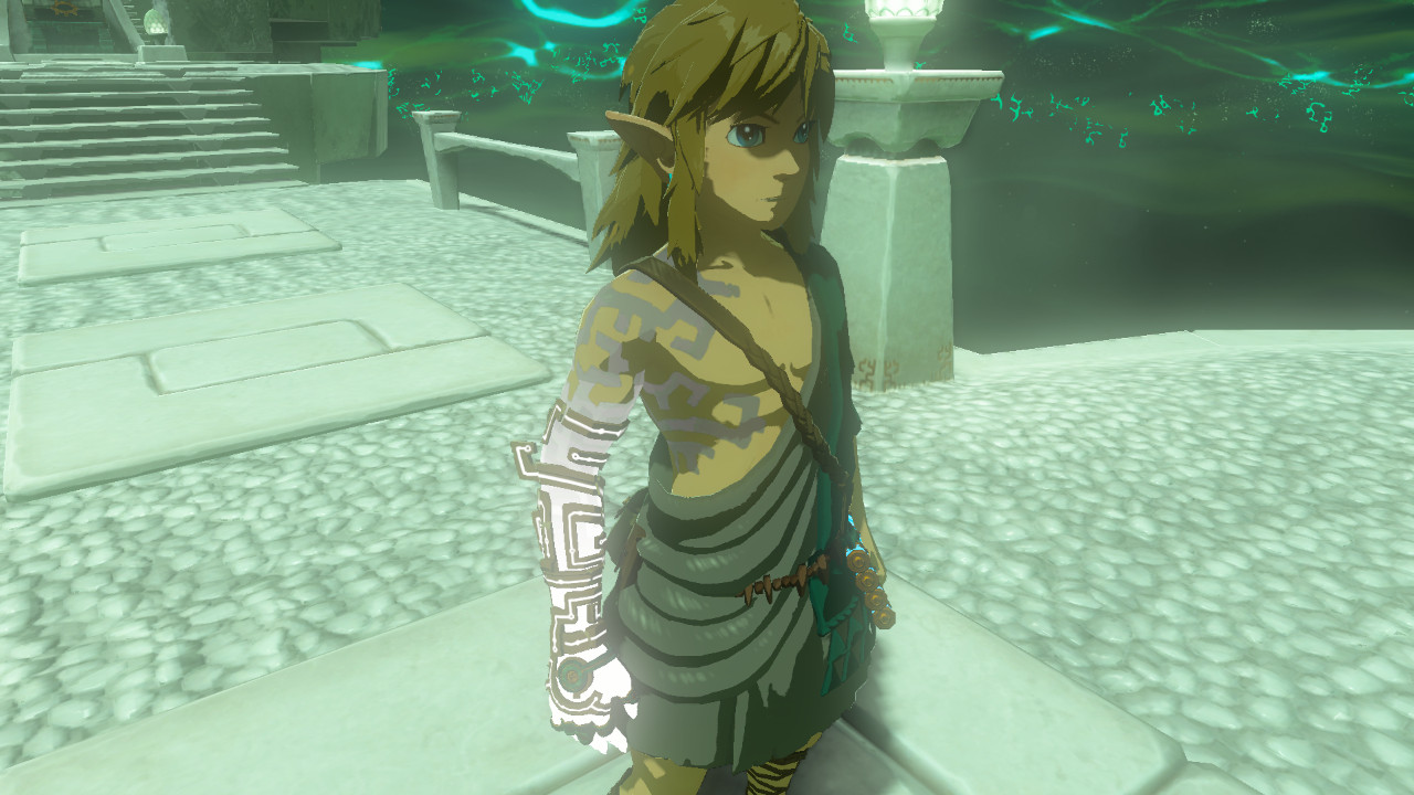 Glowing Right Arm (With Color Variants) Mod for The Legend of Zelda ...
