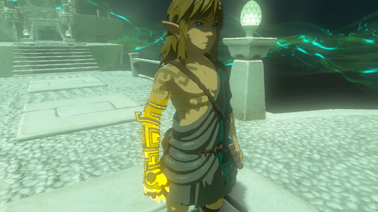Glowing Right Arm (With Color Variants) Mod for The Legend of Zelda ...
