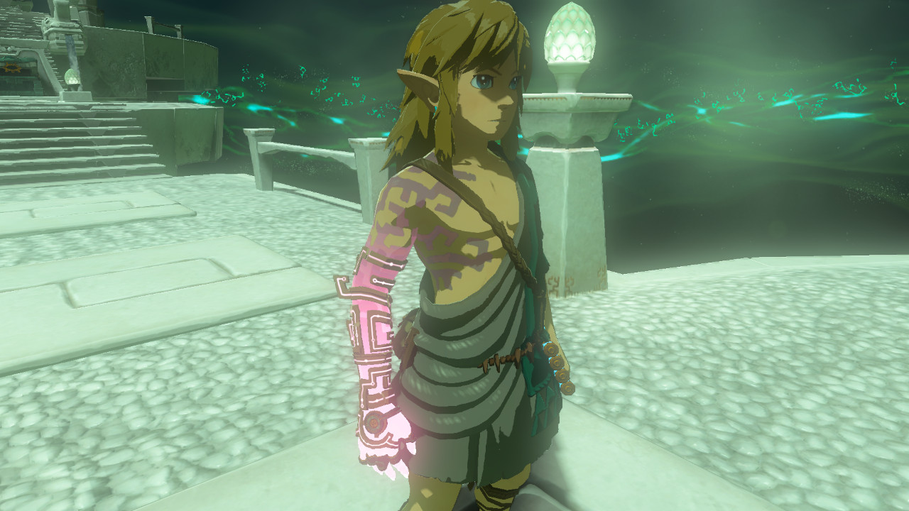 Glowing Right Arm (With Color Variants) Mod for The Legend of Zelda ...
