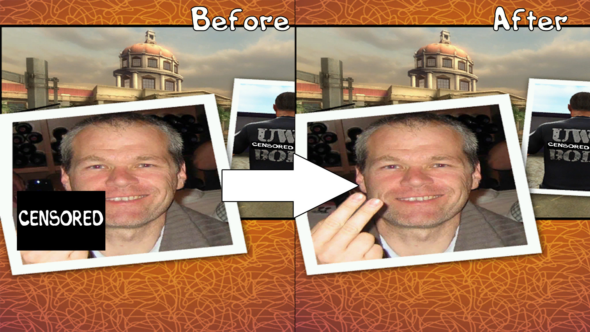 No more middle finger in loading backgrounds (Uwe) Mod for Postal 3 ...