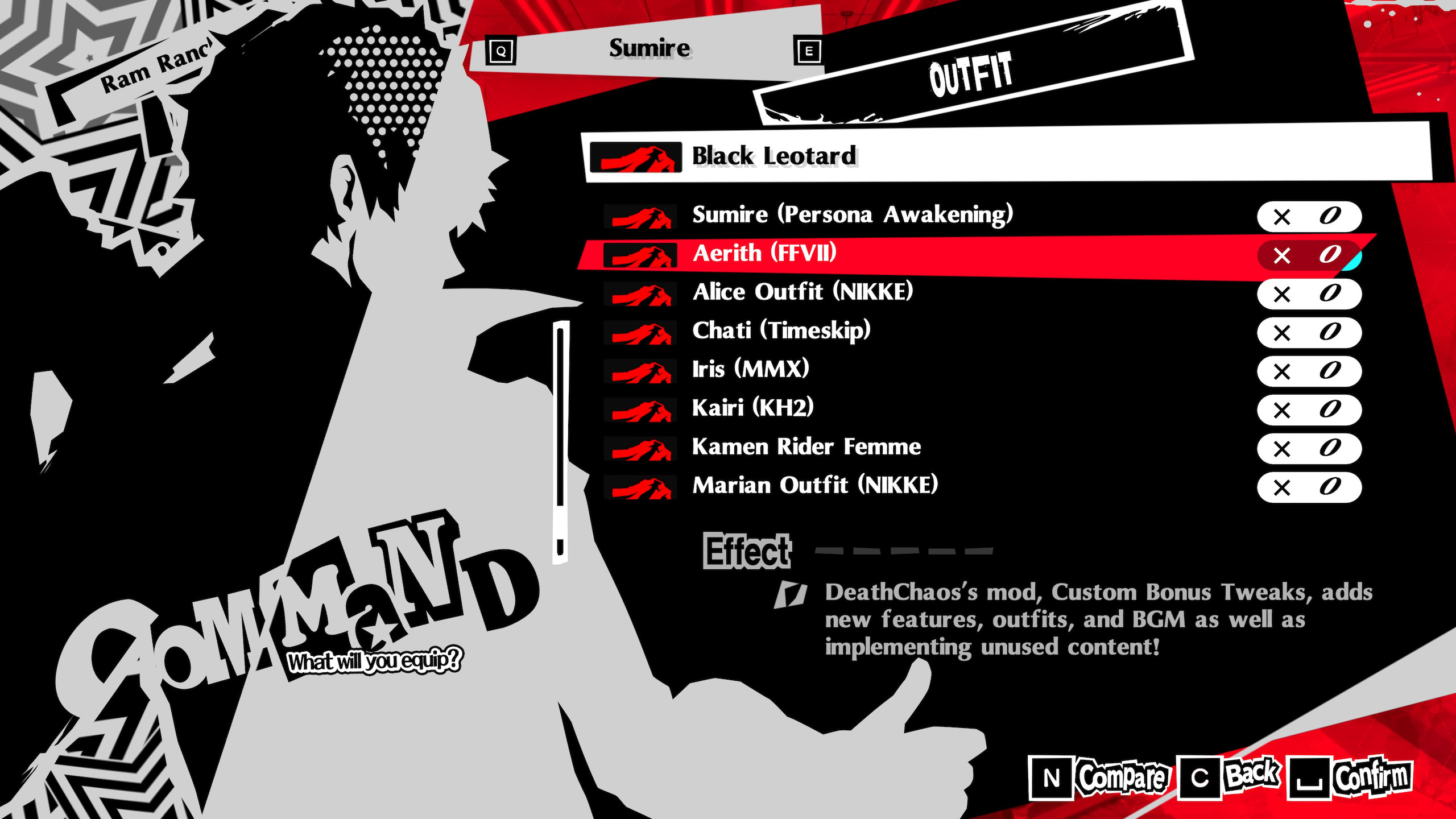 Ercar's AiO Costume Pack Mod for Persona 5 Royal (PC) | P5R (PC) Mods