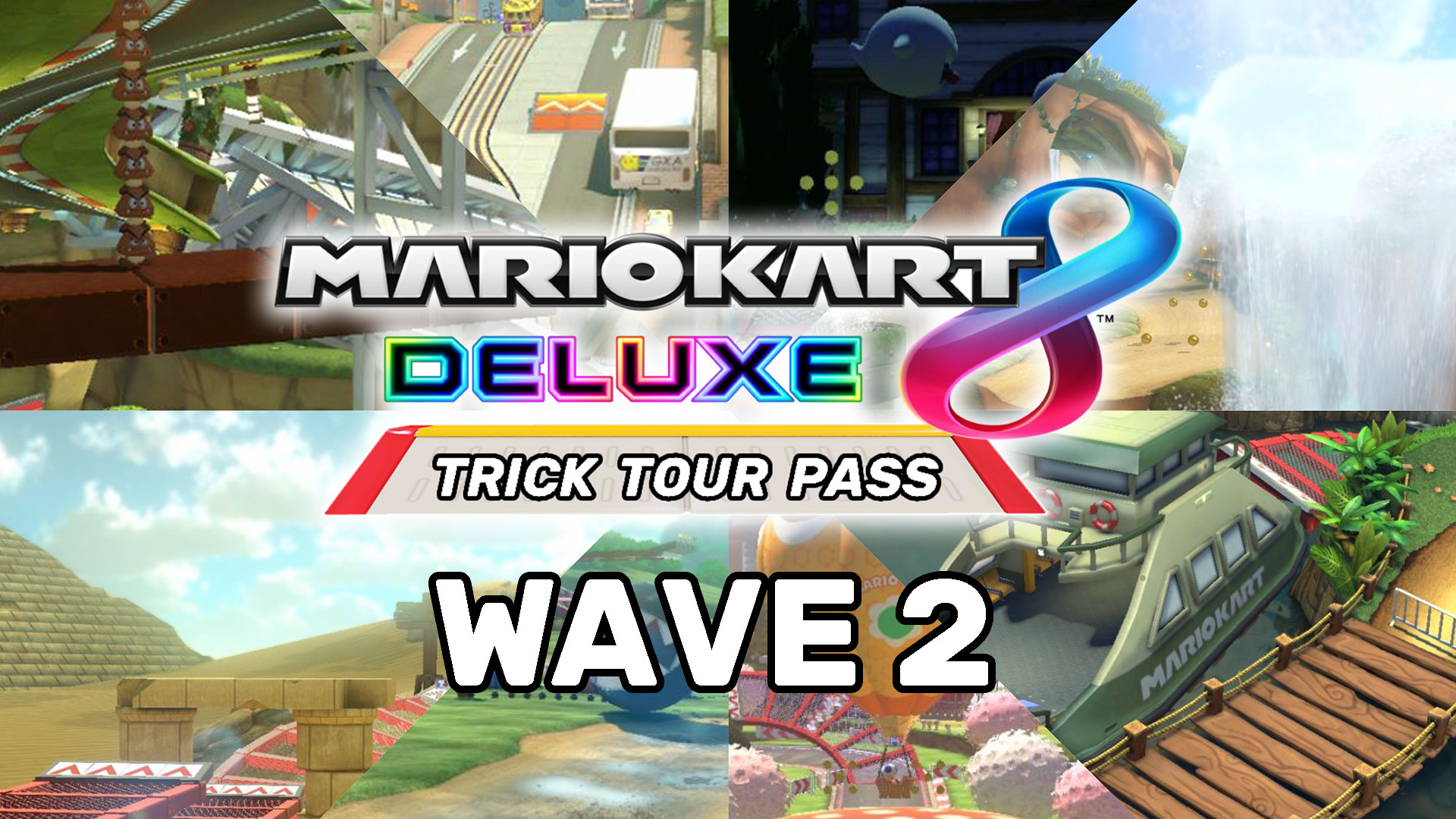 Trick Tour Pass (Waves 1 and 2) Mod for Mario Kart 8 Deluxe | MK8D Mods