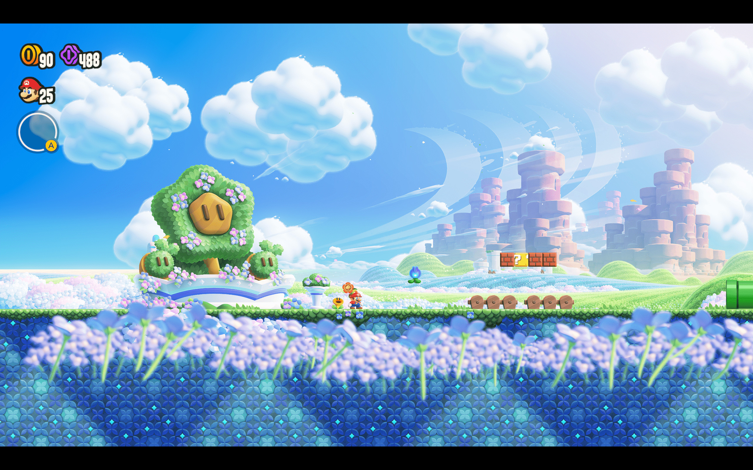 Zoomed Out Mod for Super Mario Bros. Wonder | SMBW Mods