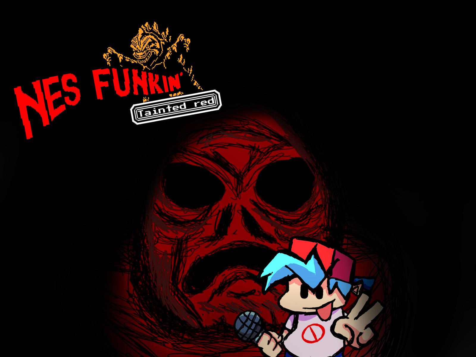 NES FUNKIN: Tainted RED (NES godzilla creepypasta) Mod for Friday Night ...
