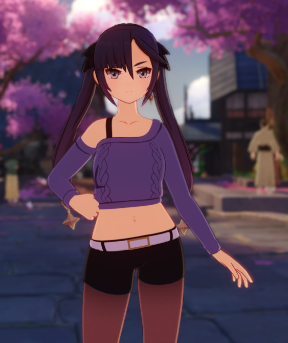 Casual Mona Mod for Genshin Impact | GI Mods