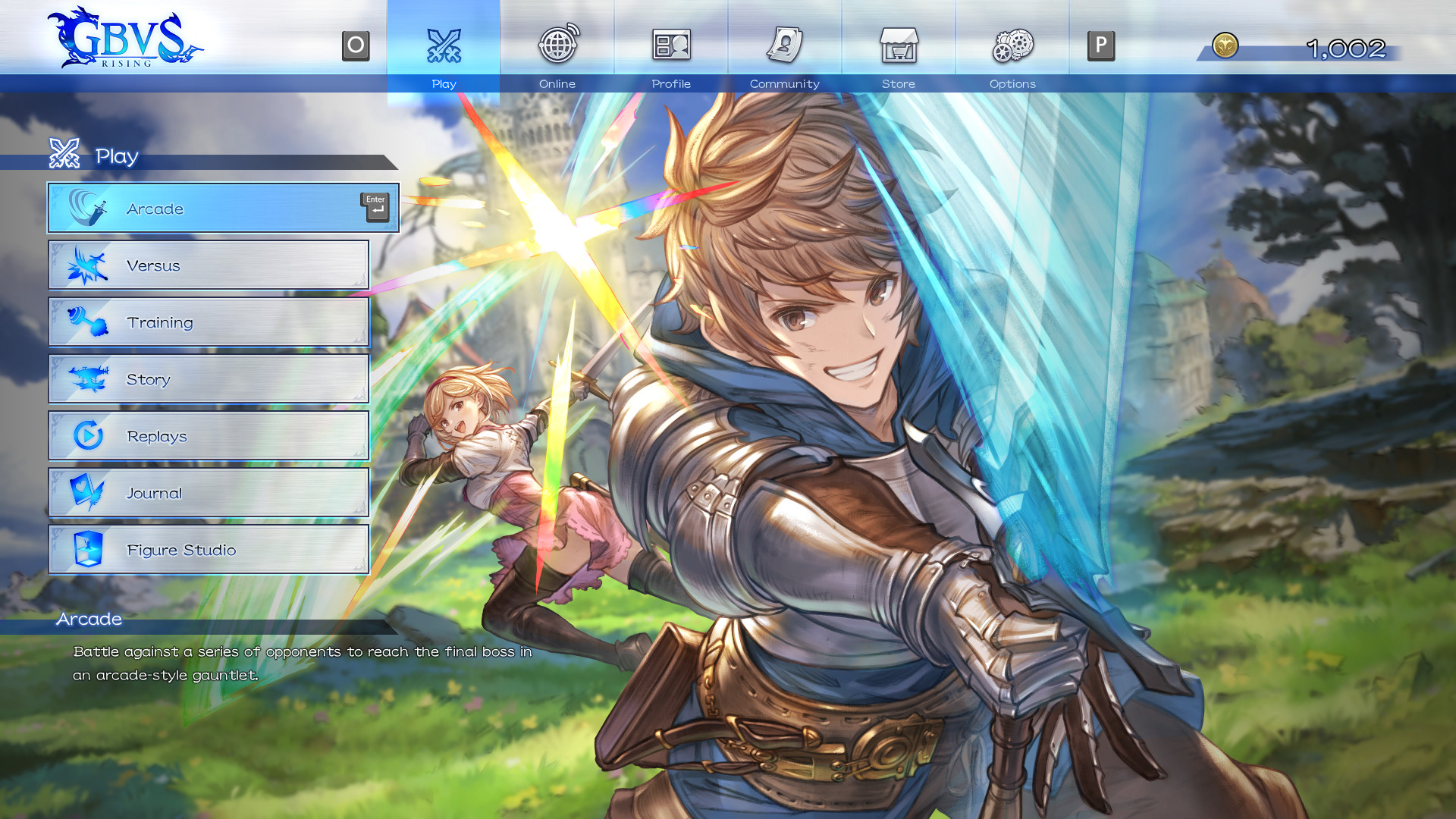 TYPE-MOON Menu Font (JP/ENG) Mod for Granblue Fantasy Versus: Rising ...
