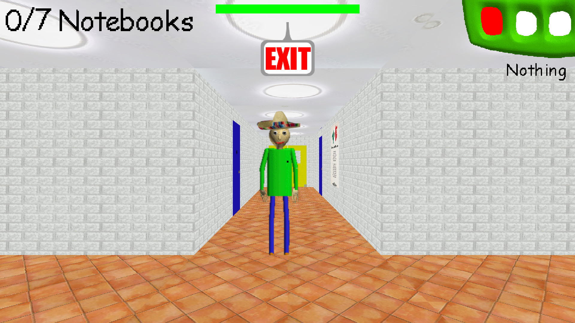 Baldi in Mexico! Mod for Baldi's Basics | Baldi Mods
