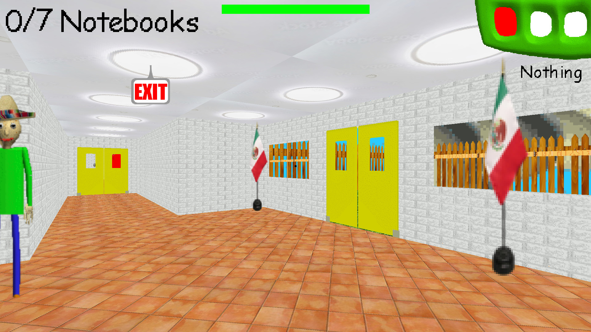 Baldi in Mexico! Mod for Baldi's Basics | Baldi Mods