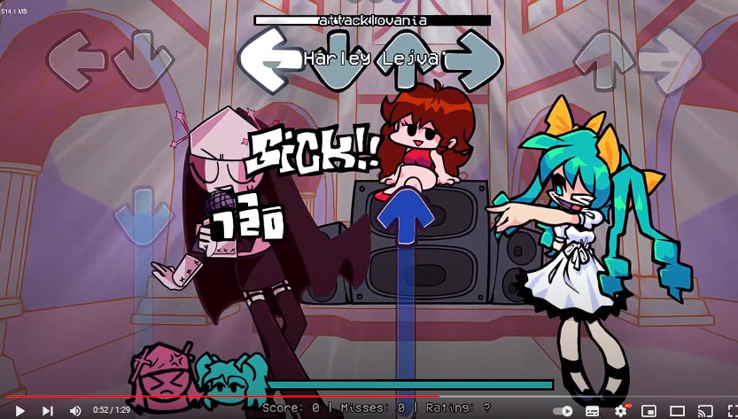 playable twim miku Mod for Friday Night Funkin' | FNF Mods