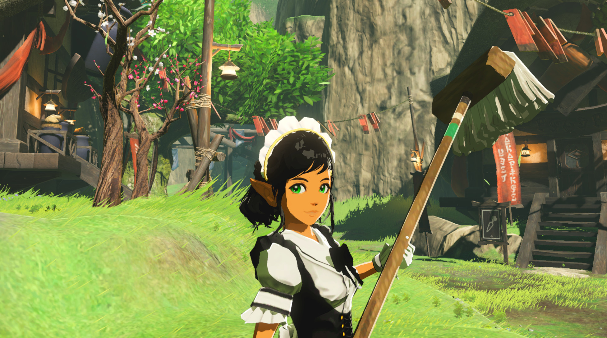 Maid Cafe Cosplay Extra Thicc Mod for The Legend of Zelda: Breath of ...