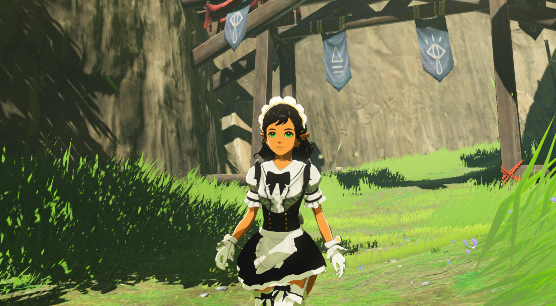 Maid Cafe Cosplay Extra Thicc Mod for The Legend of Zelda: Breath of ...