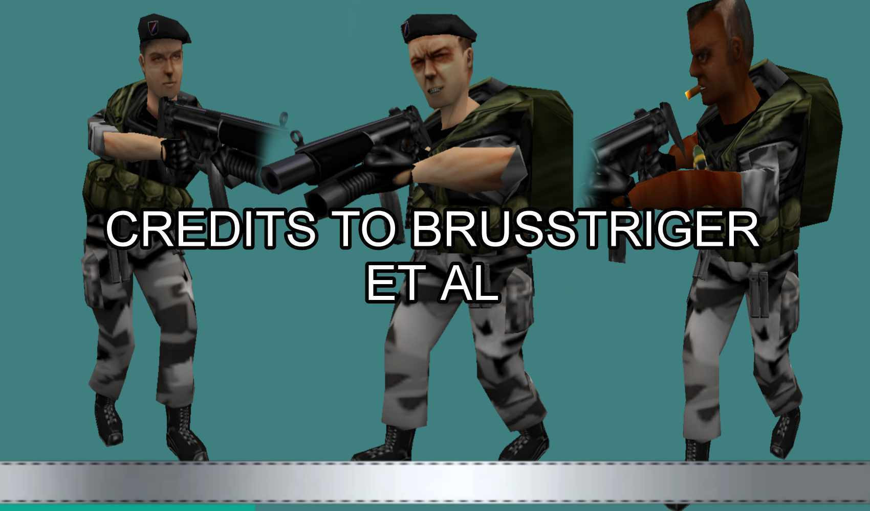 LD human grunts with HD color palette Mod for Half-Life | HL Mods