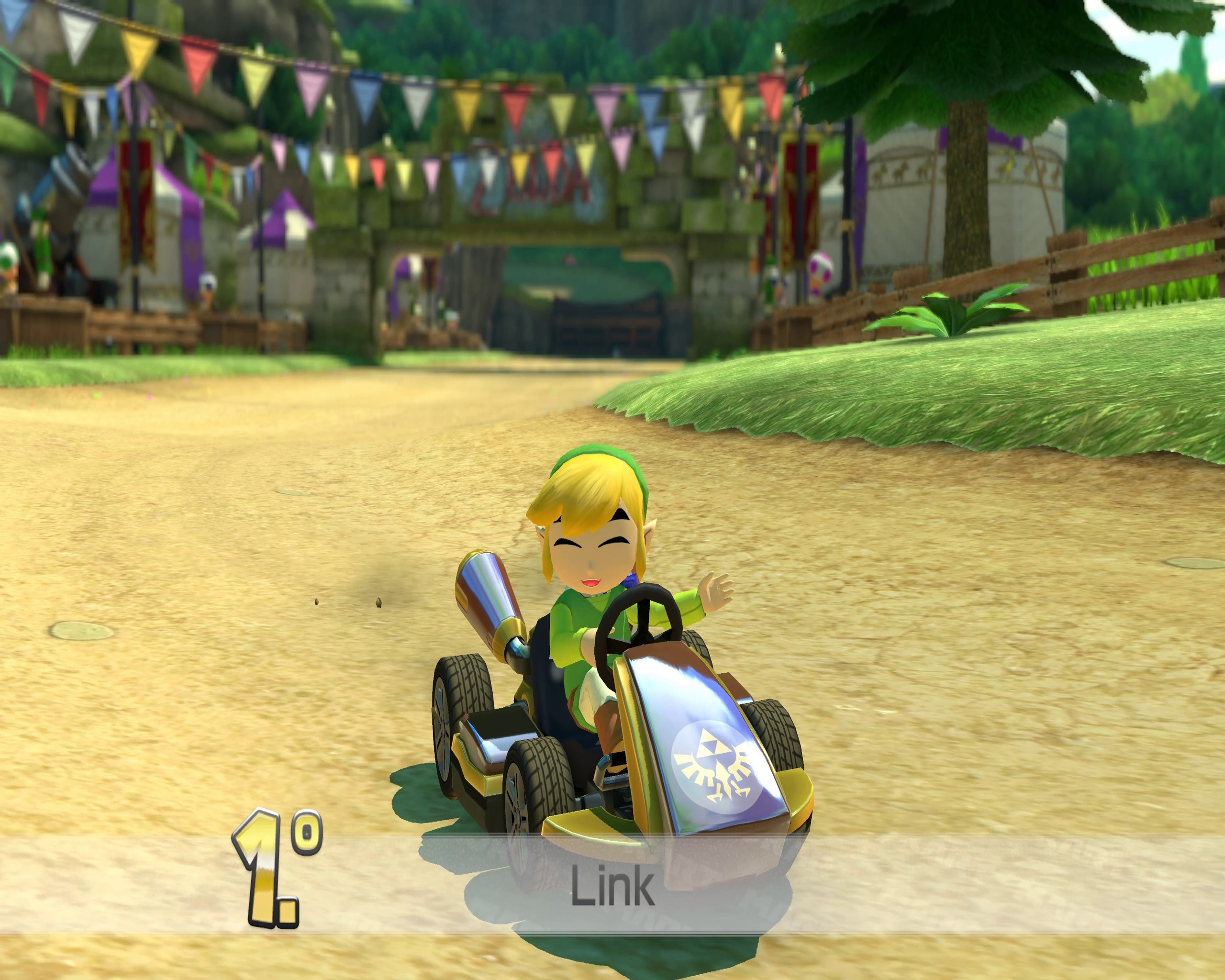Toon Link Resized Port Mod for Mario Kart 8 Deluxe | MK8D Mods