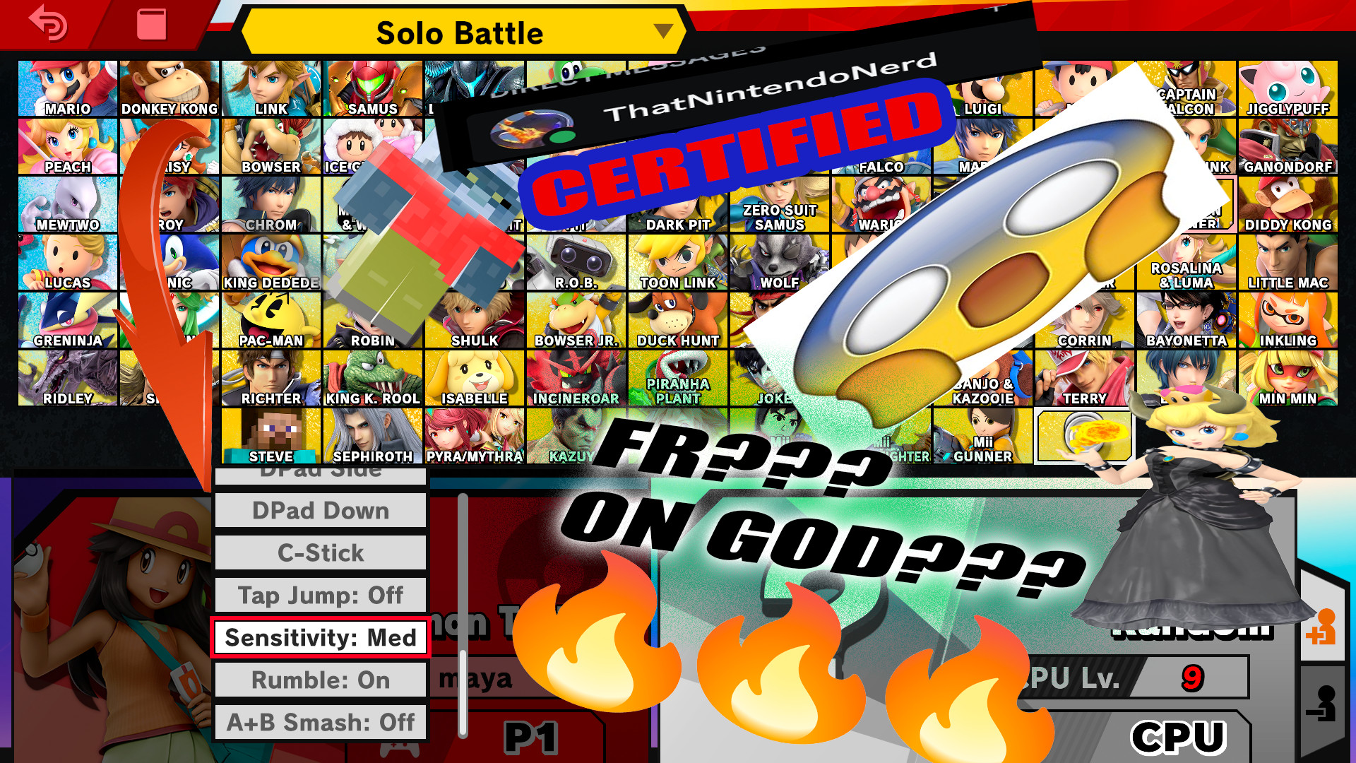 CSS Controls Editing Mod for Super Smash Bros. Ultimate | SSBU Mods