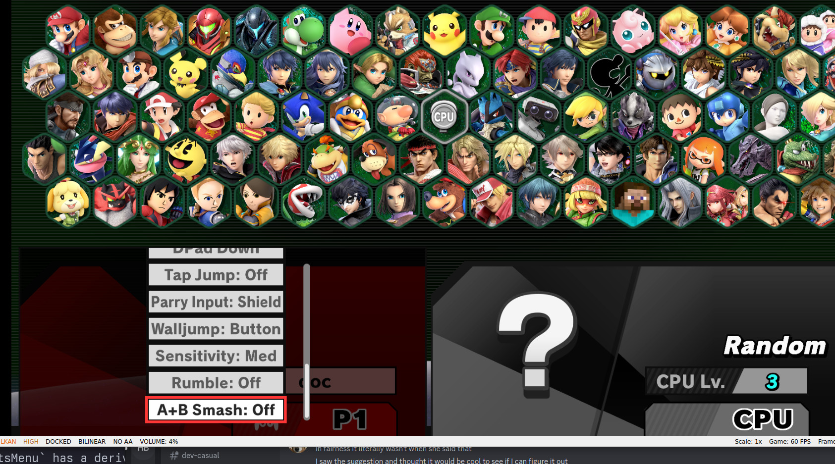 CSS Controls Editing Mod for Super Smash Bros. Ultimate | SSBU Mods