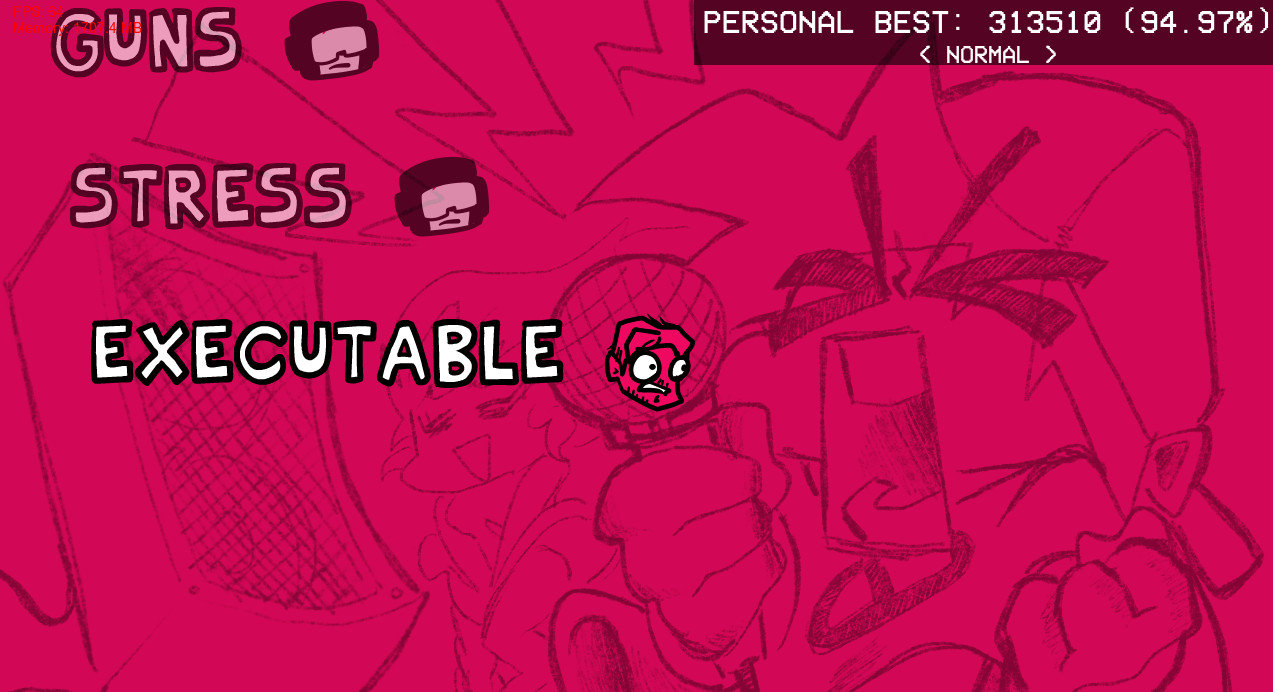 Executable but playable! (Bite EXE Mix) Mod for Friday Night Funkin' | FNF Mods