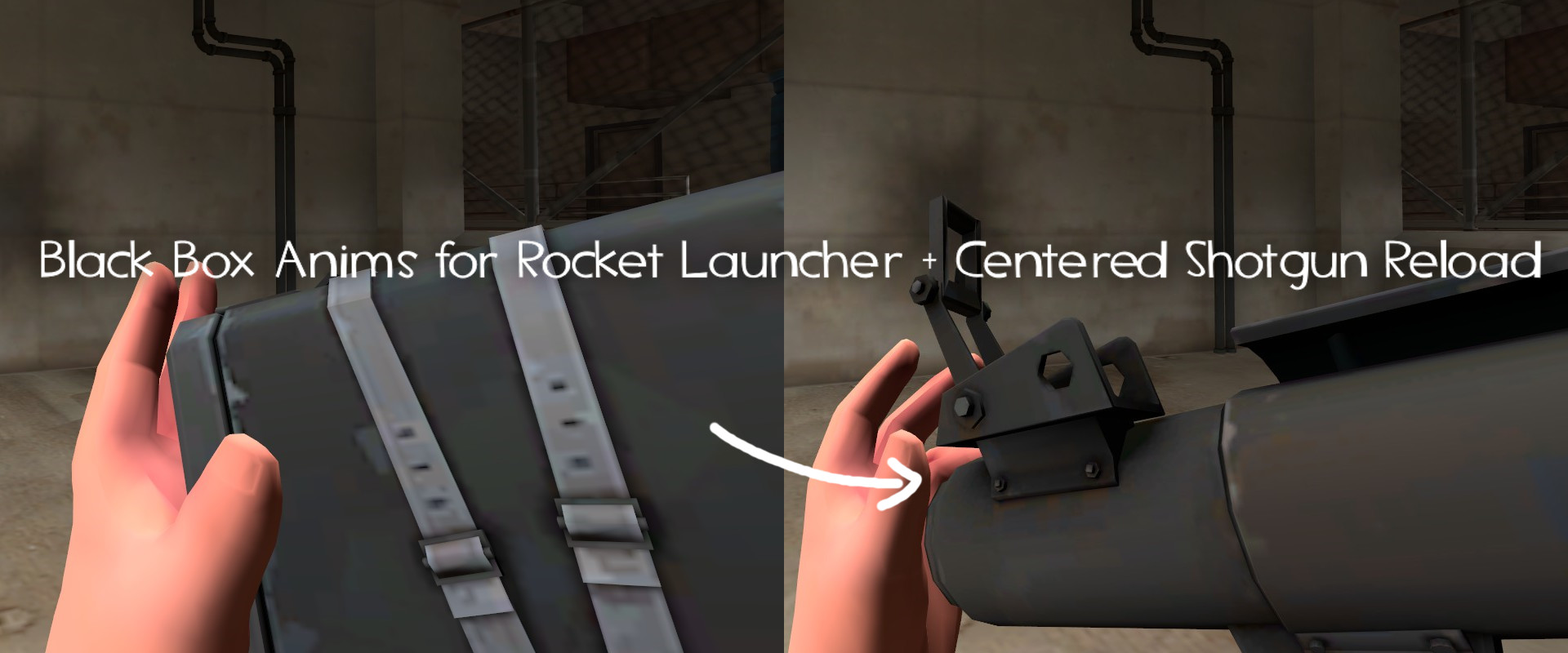 Black Box Anims for Rocket Launcher Mod for Team Fortress 2 | TF2 Mods
