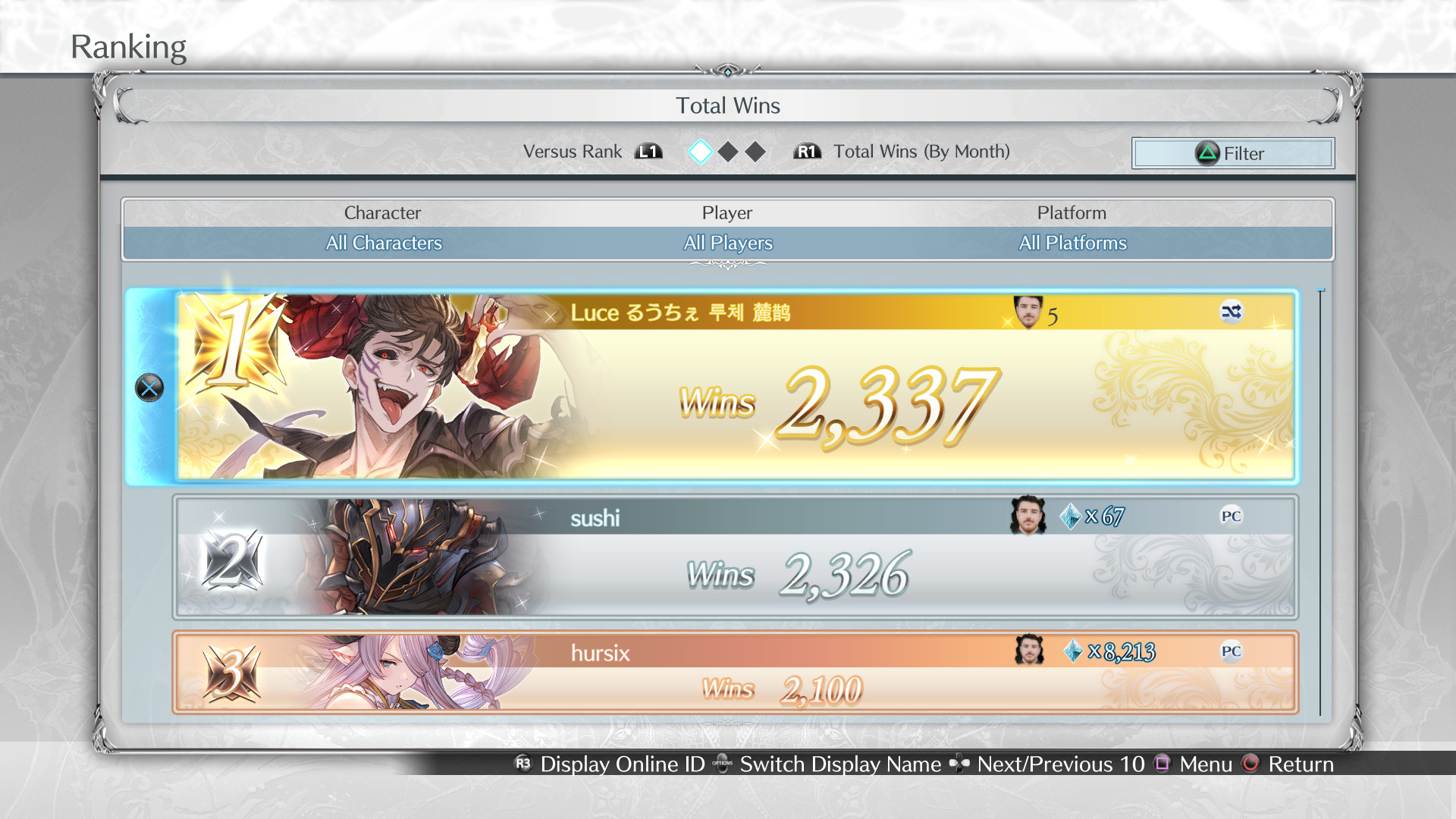 Sajam's Face over Rank Icons and Color Squares Mod for Granblue Fantasy ...